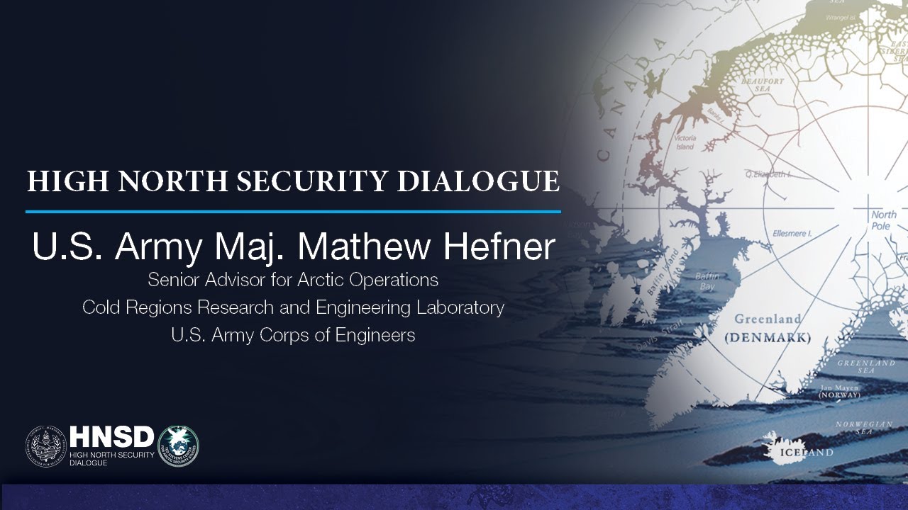 High North Security Dialogue - Ted Stevens Center